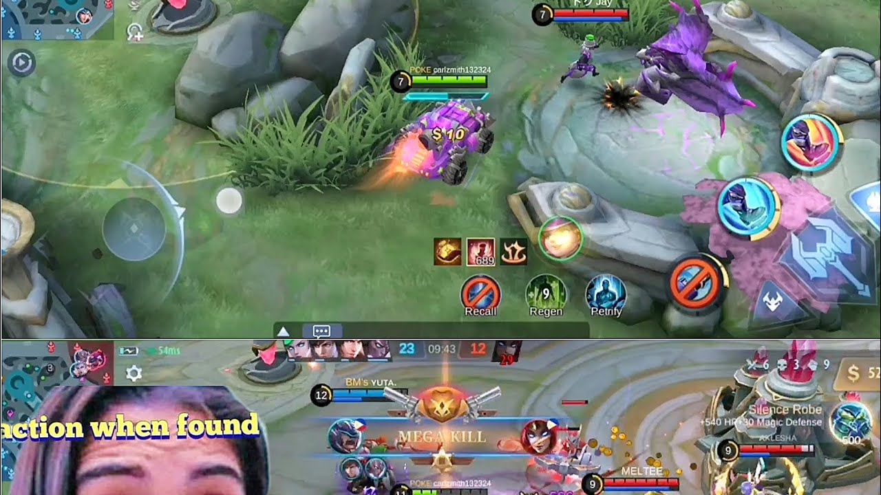 aggresive tank rotation..di makaporma si harley MEGA KILL AT MVP - YouTube