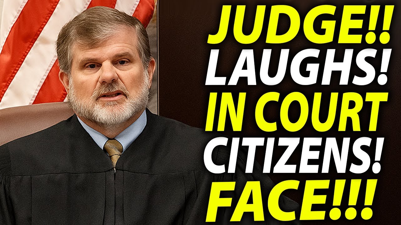Courtroom Erupts As Judge Laughs In Citizen'S Face! - YouTube