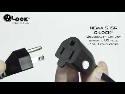 The Q-Lock® by Quail Electronics: #1 NEMA Locking Receptacle - YouTube
