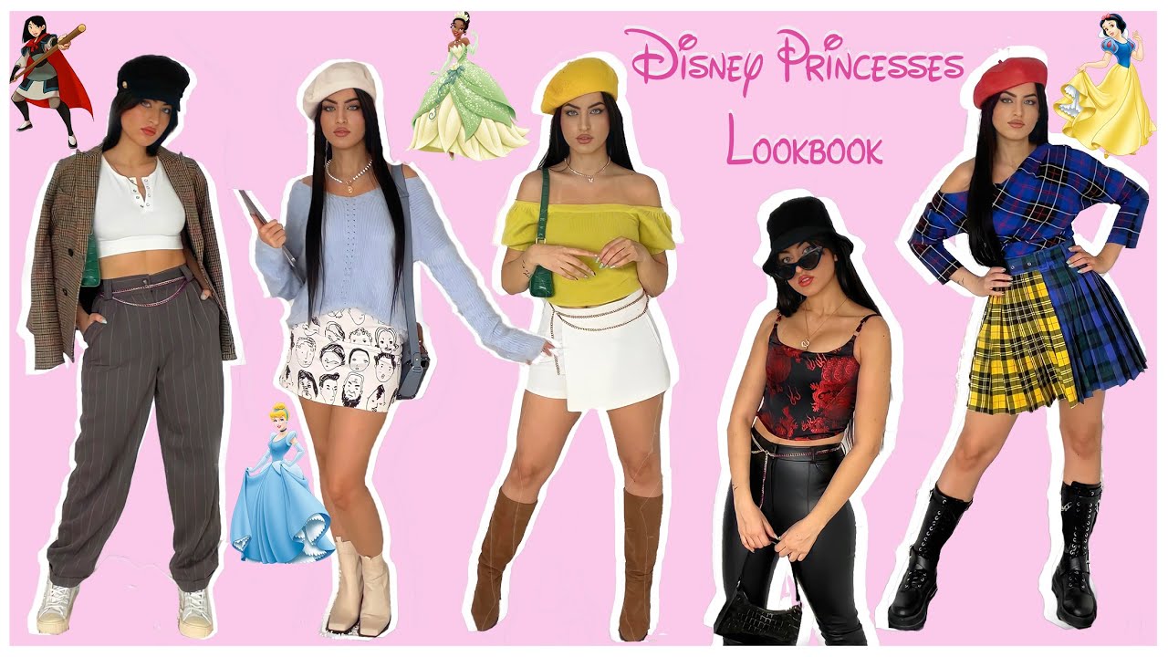 What Disney Princesses Would Wear In 2021 | How I Would Dress Them Now ...
