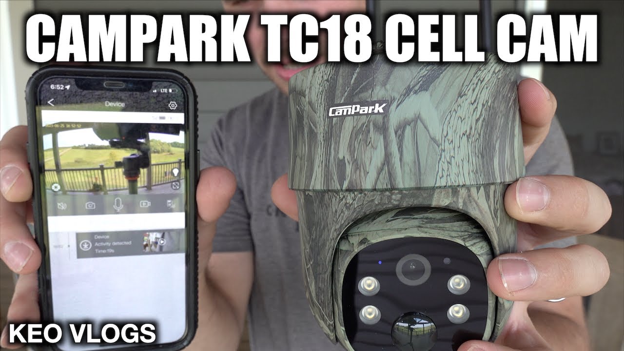 Campark TC18 Cellular Trail Camera - YouTube