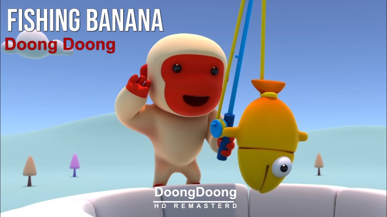 Doong Doong and Keaton cooperate to take out the banana from the igloo ...