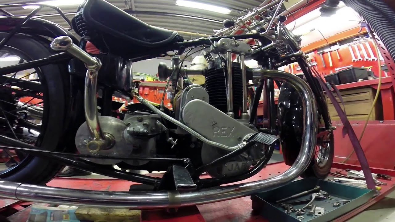 REX 500 J.A.P. OHV START UP mp4 - YouTube