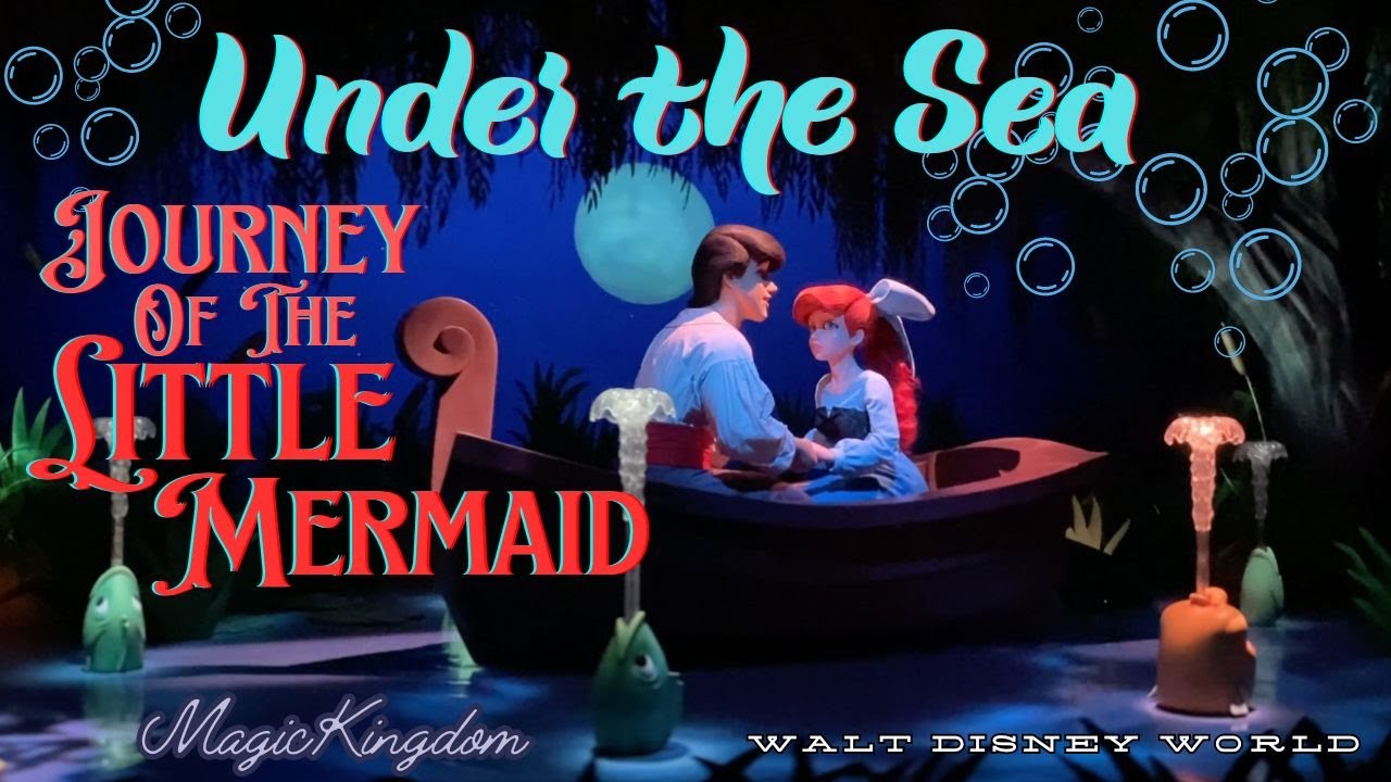 Under the Sea - Journey of The Little Mermaid Ride-Along POV at Walt ...