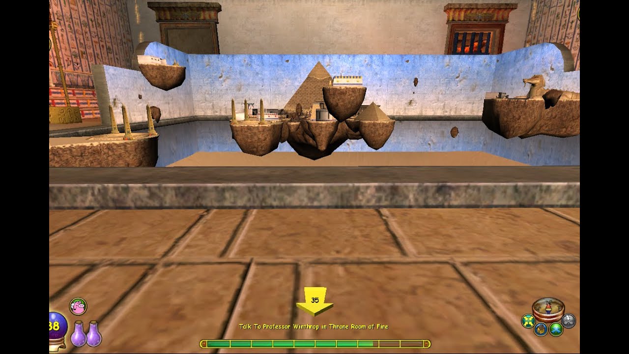 Wizard101 Myth Playthrough Episode 15: The Throne Room Of Fire Dungeon ...