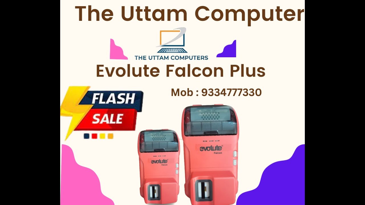 EVOLUTE फाल्कन प्लस ब्लूटूथ फिंगरप्रिंट स्कैनर | SPECIAL OFFER - YouTube