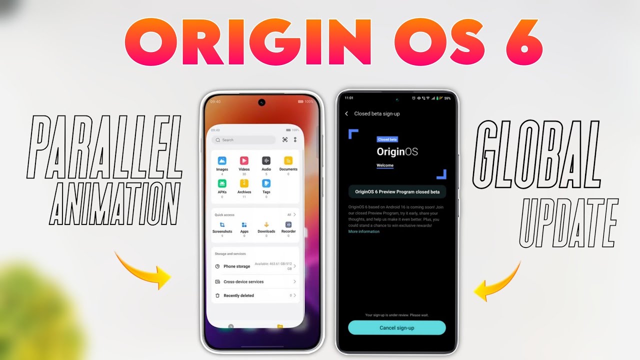 OriginOS 6 Parallel Animations and Ui, Really So Smooth Ui & New Crazy ...