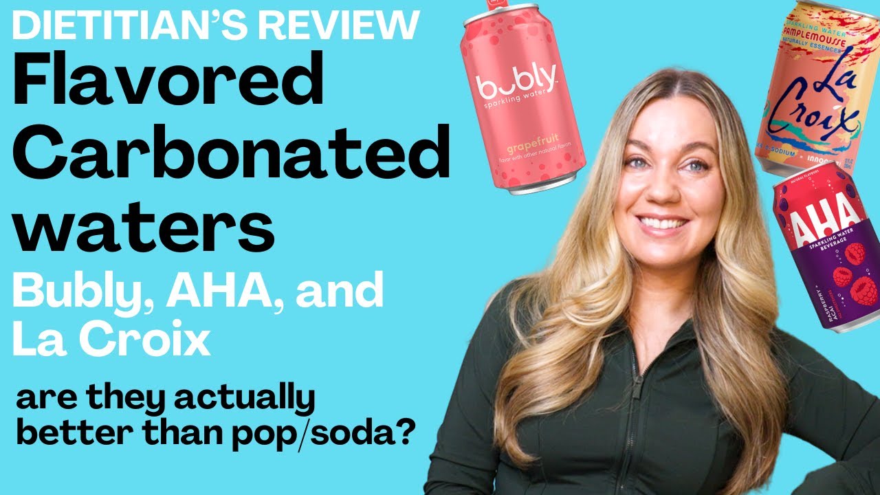 Bubly, AHA, and La Croix Carbonated Water Review (NOT SPONSORED) by a ...