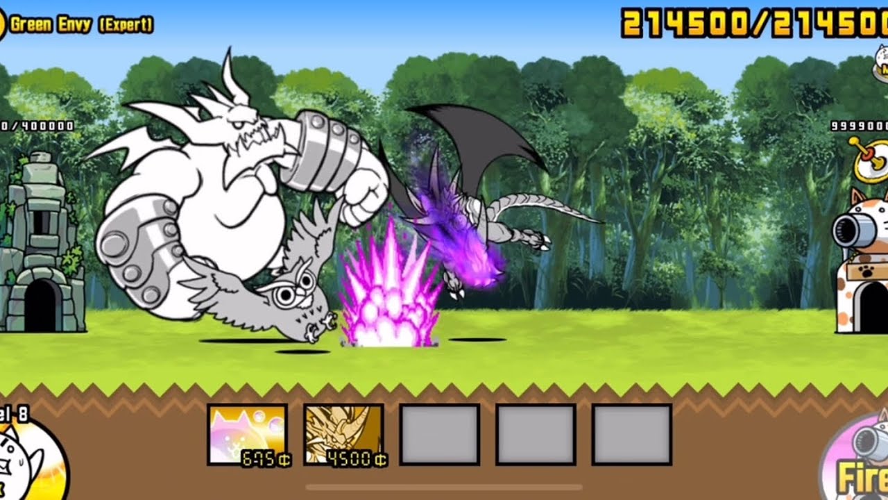 Bahamut có thêm talent explosion 14.2.0 | The Battle Cats - YouTube