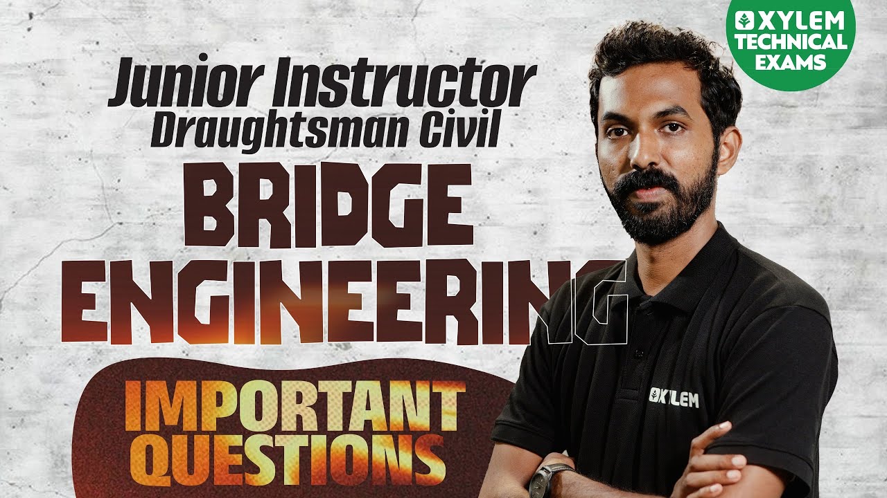 Draughtsman Civil Important Questions Bridge Engineering Xylem draughtsman-civil-important-questions-bridge-engineering-xylem