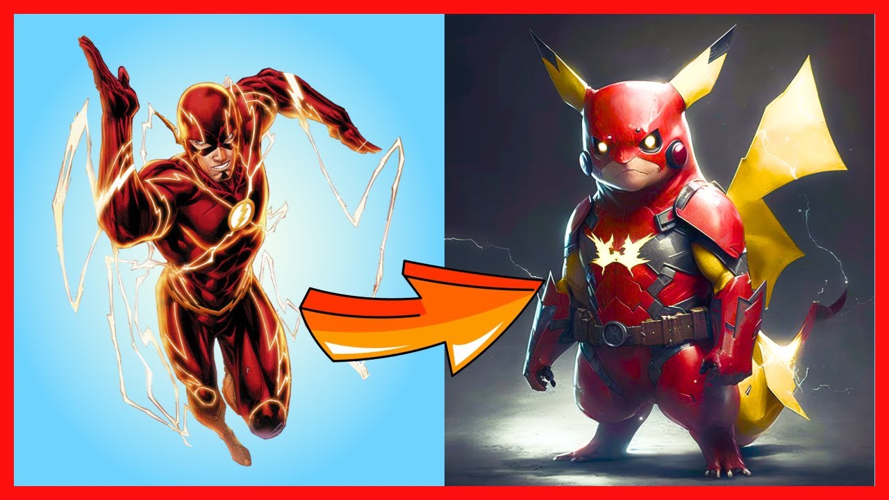 AVENGERS TURNED INTO POKEMON | All Characters Super Heroes Marvel and ...