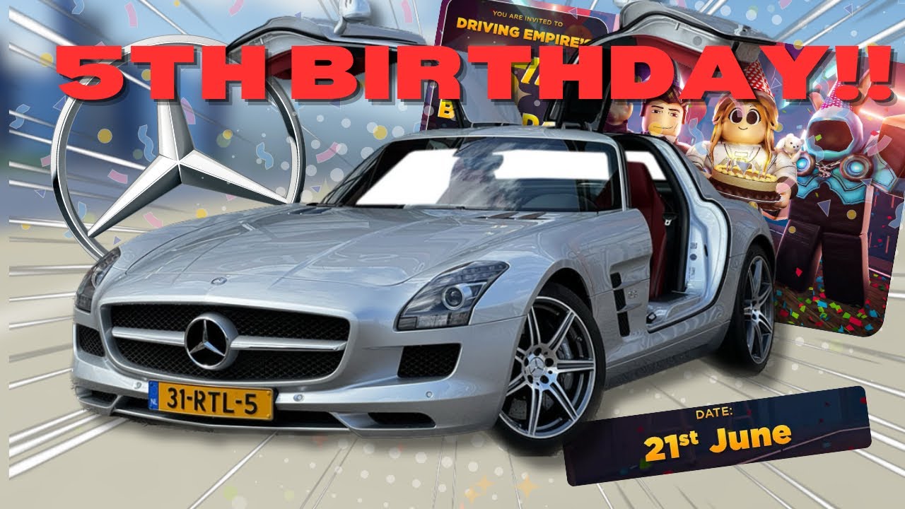 DRIVING EMPIRE 5TH BIRTHDAY EVENT CONFIRMED + MORE!! (Roblox) - YouTube