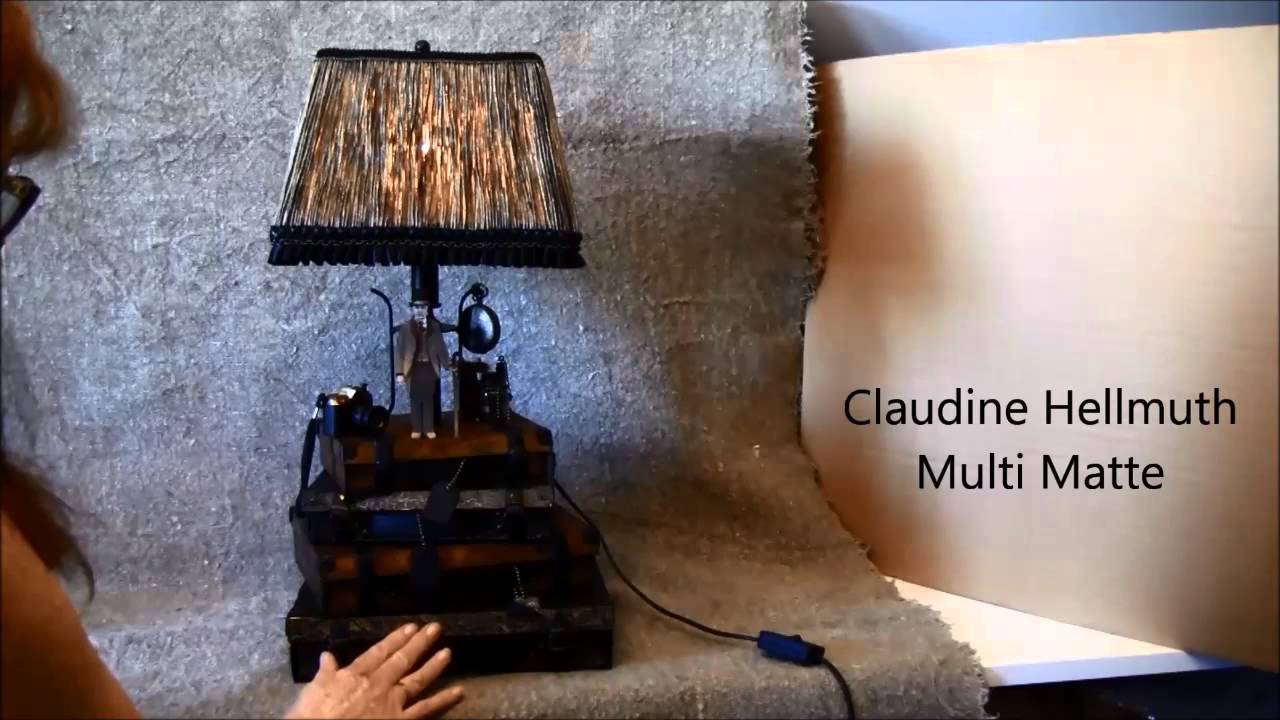 Tim Holtz Mixed media suitcase lamp - YouTube