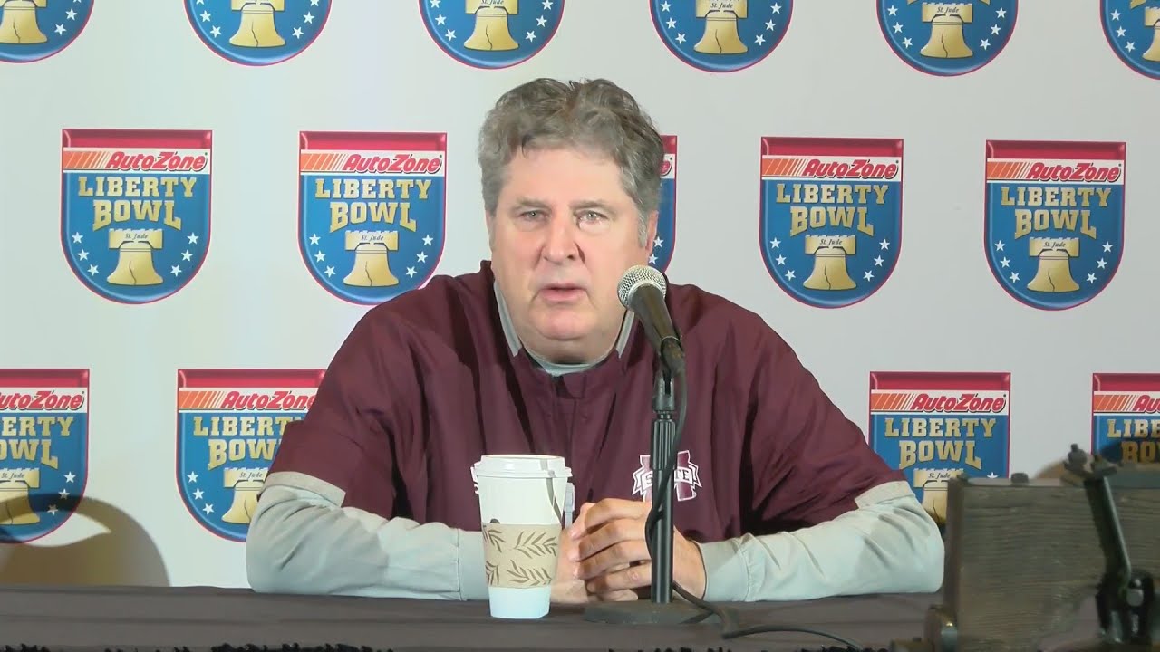 Mike Leach, Liberty Bowl press conference - YouTube