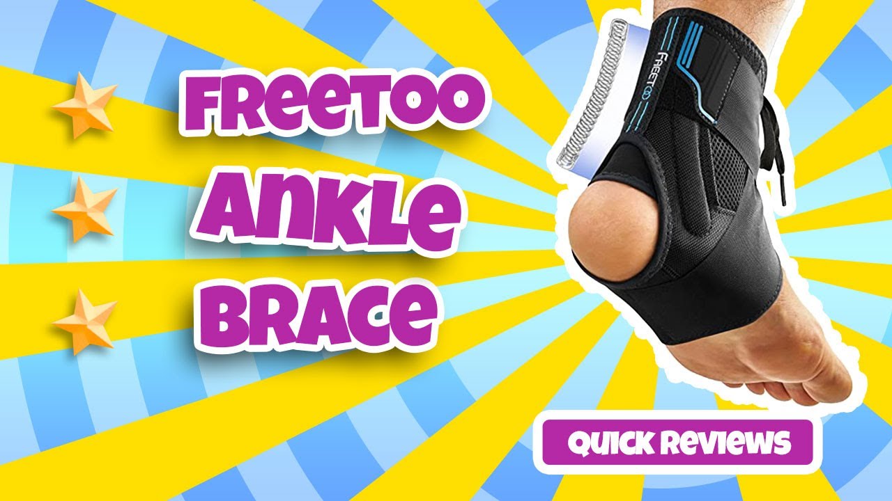 Freetoo Ankle Brace Quick Review - YouTube