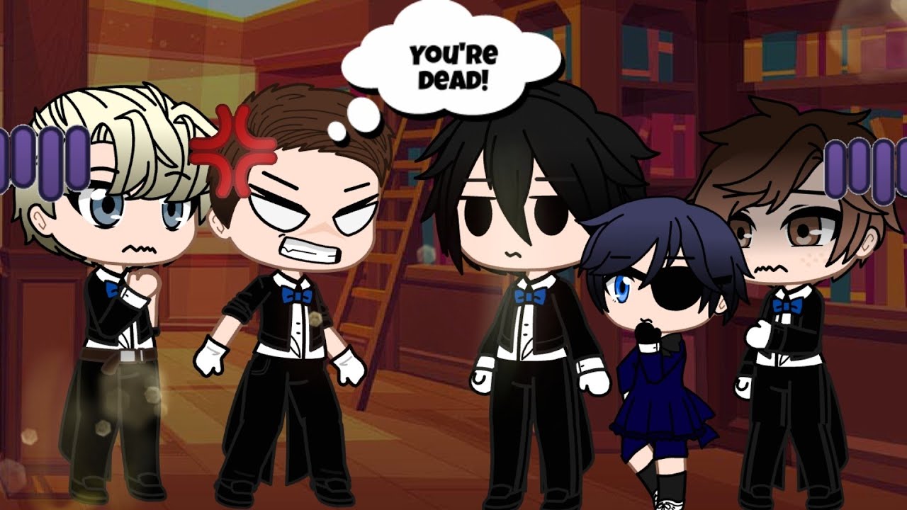 Sebastian in a Butler school!? | Part 3 | Black Butler | Gacha Club ...