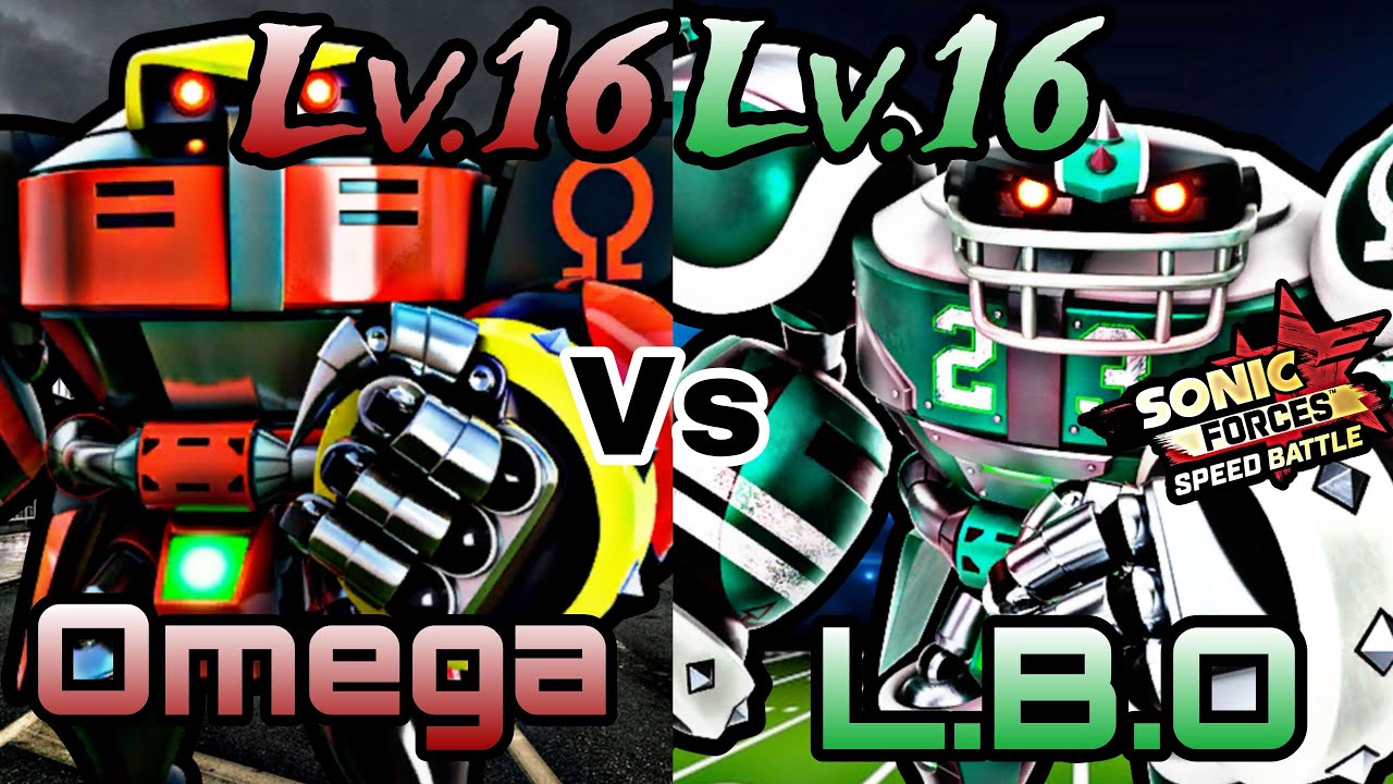 Sonic Forces Speed Battle 🟢🛡️ Omega Vs Linebacker Omega 🛡️ Gameplay 🛡️🟢 ...