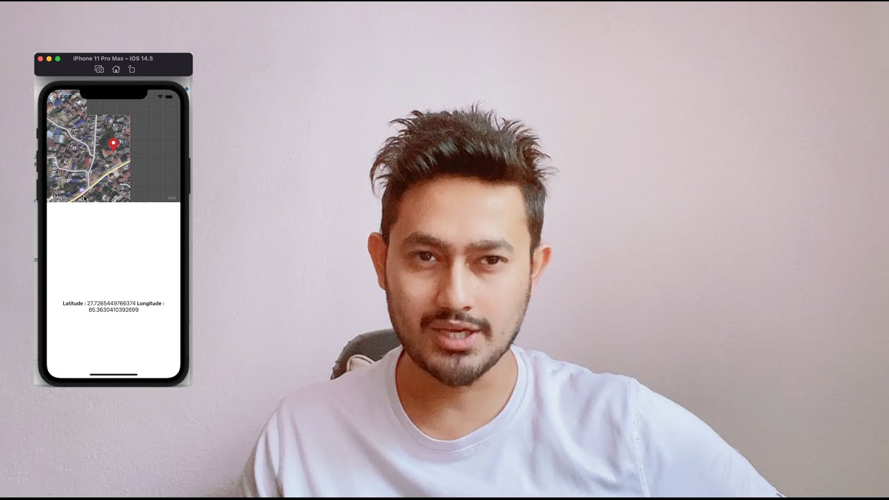 Xamarin Forms Maps Panning and Getting Center Pin Lat and Long - YouTube