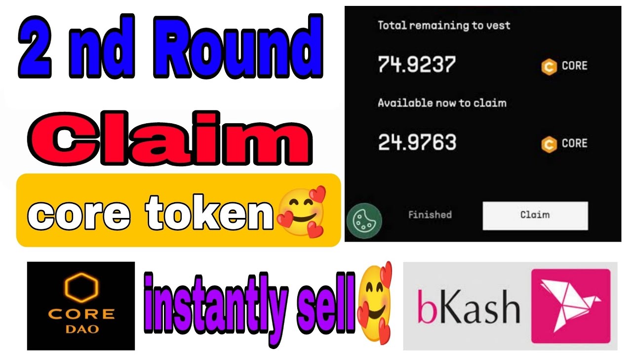 how to 2nd round claim core token 🔥| claim core token instantly - YouTube