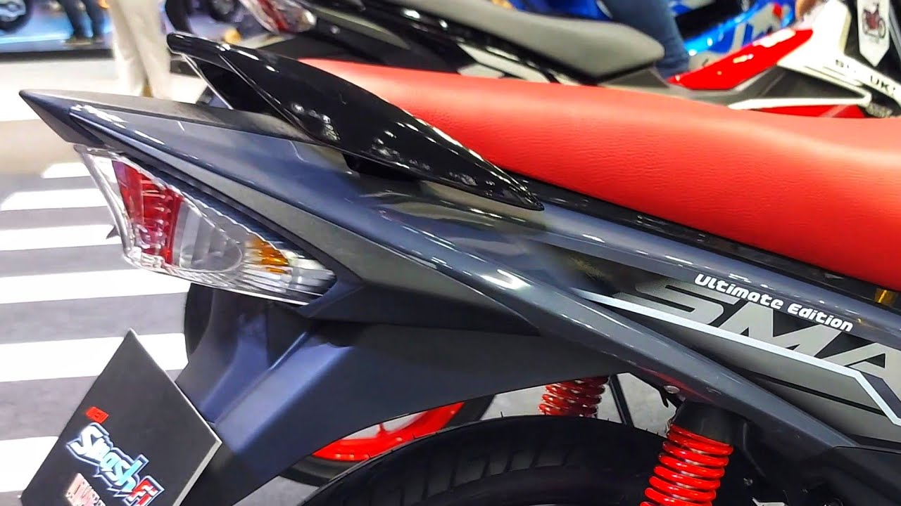 NEW Suzuki Smash 115 F.i 2024 Glassy Gray - YouTube
