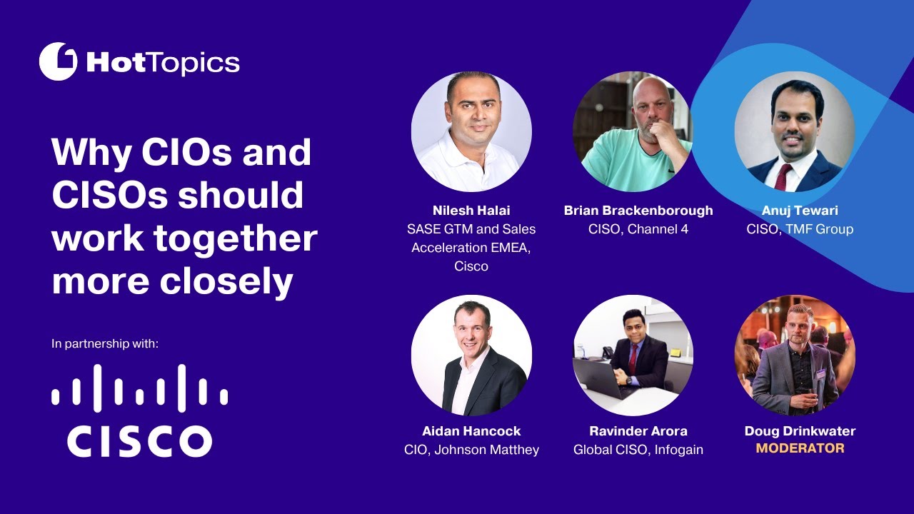 Why CISOs and CIOs Should Work Together More Closely (Highlights) - YouTube