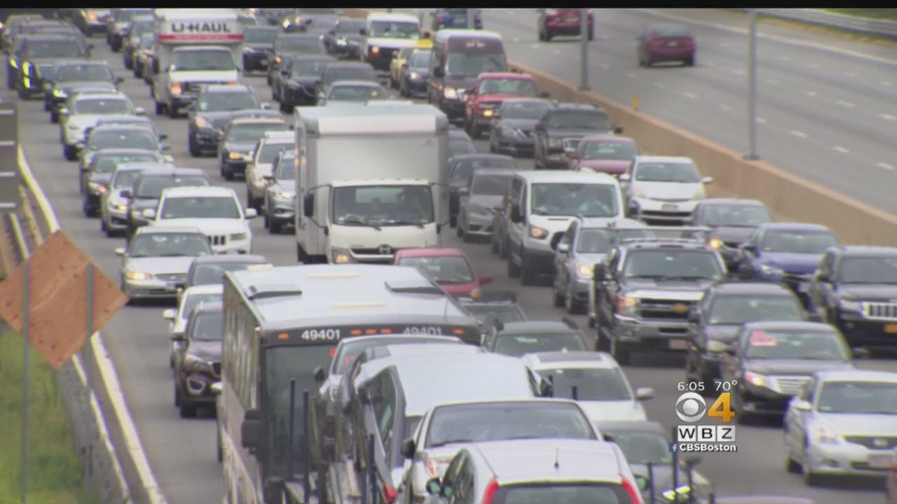 The Traffic On The Massachusetts Turnpike Was Nearly At A Standstill On ...