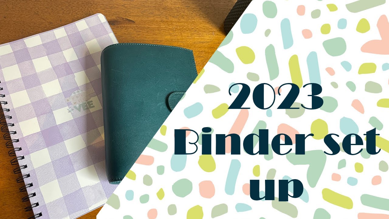 New binder set up 2023! - YouTube