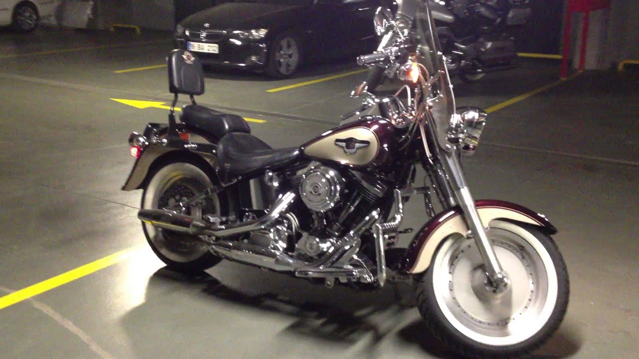 Harley Davidson Fatboy 95th Anniversary Edition - YouTube