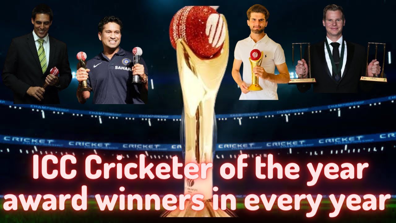 ICC Cricketer of the year award winners in every year | List of ...
