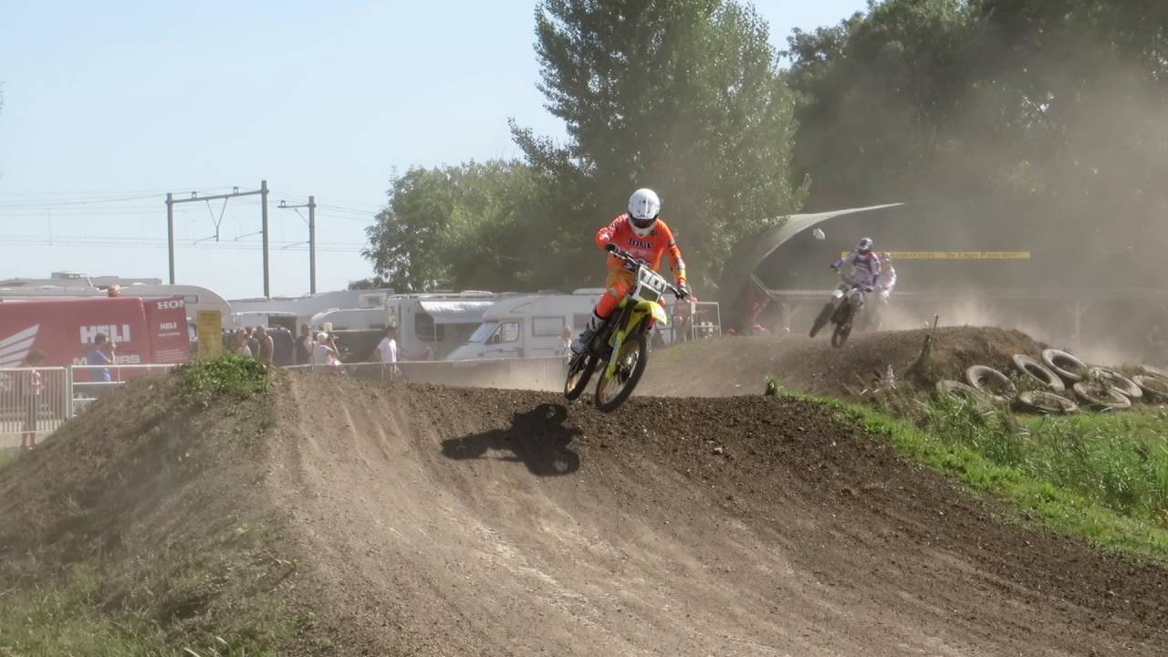50cc classic cross Neerijnen 2016 1e manche 1 - YouTube