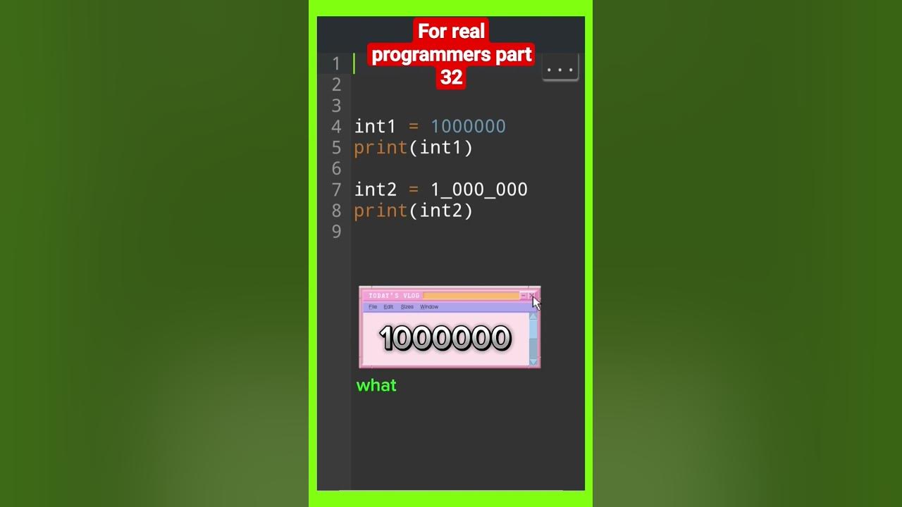 For Real Programmers Part 32 Forreal Fo Viral Youtubeshorts Codinglover Pythonprogramming