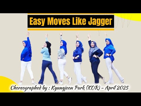 Easy Moves Like Jagger - Line Dance ||Choreo : Kyungjoon Park (KOR ...