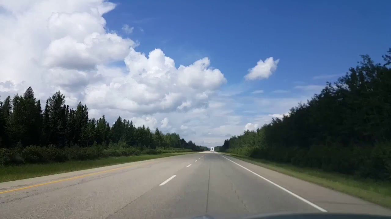 Driving On A Highway in Canada 🇨🇦 (part1) - YouTube