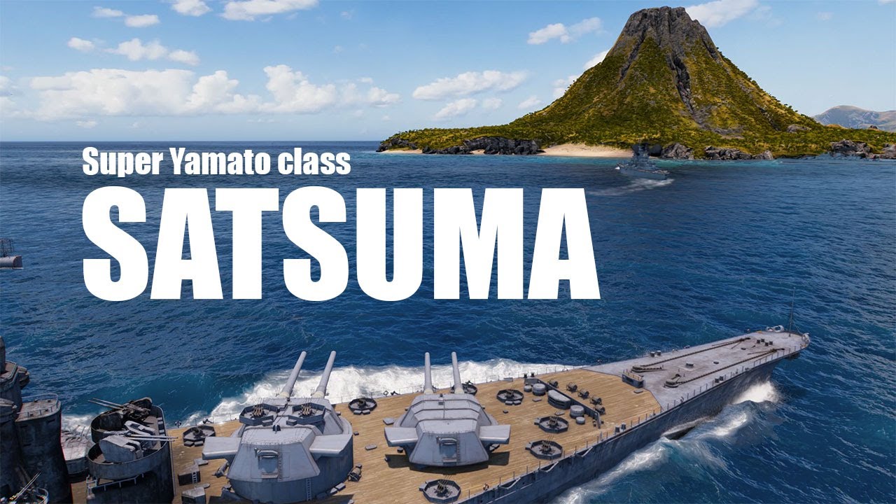 Satsuma - Japanese Super Battleship A-150 Super Yamato class 薩摩號 - YouTube