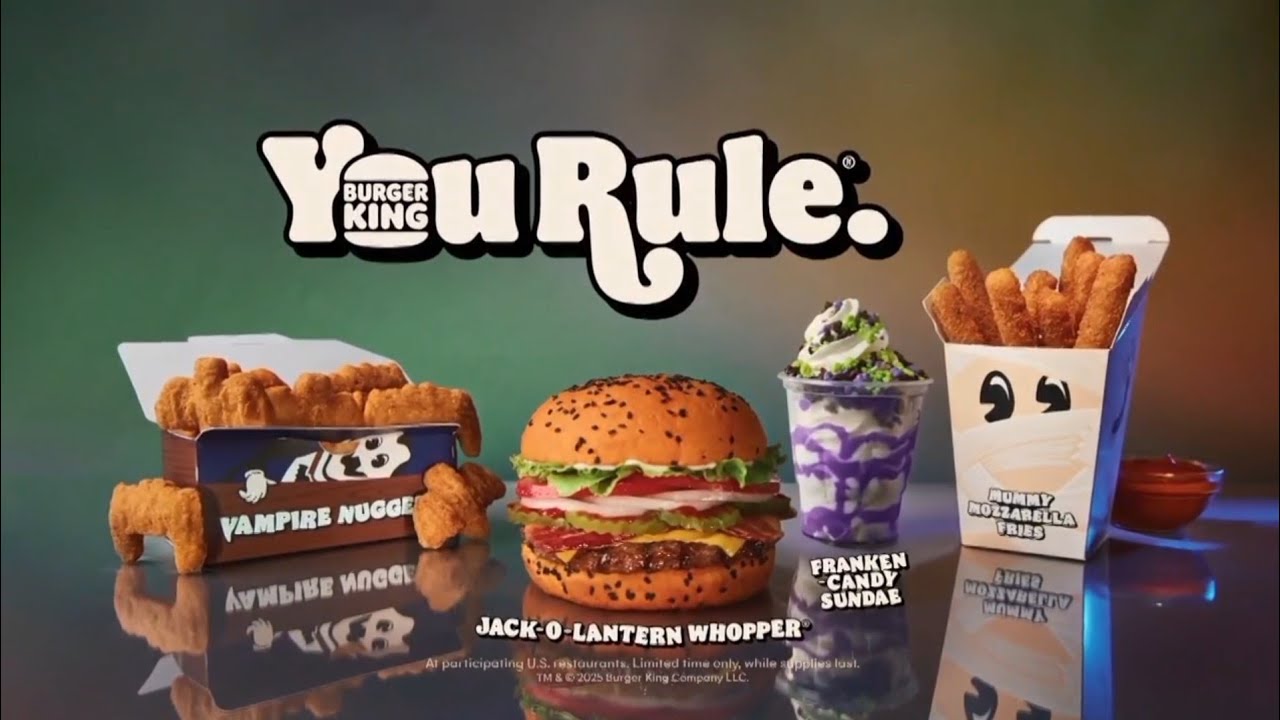 Burger King Monster Menu Commercial (2025) - YouTube