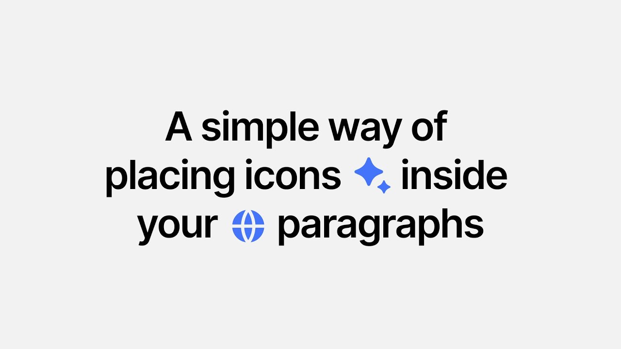 Adding Icons & Images Inside Paragraphs in Webflow - YouTube