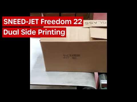 SNEED-JET Freedom 22 Case Coder - Dual Side Printing - YouTube
