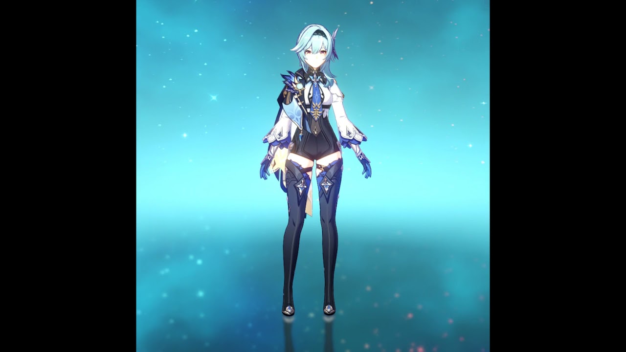 Eula Idle Animations - Genshin Impact - YouTube