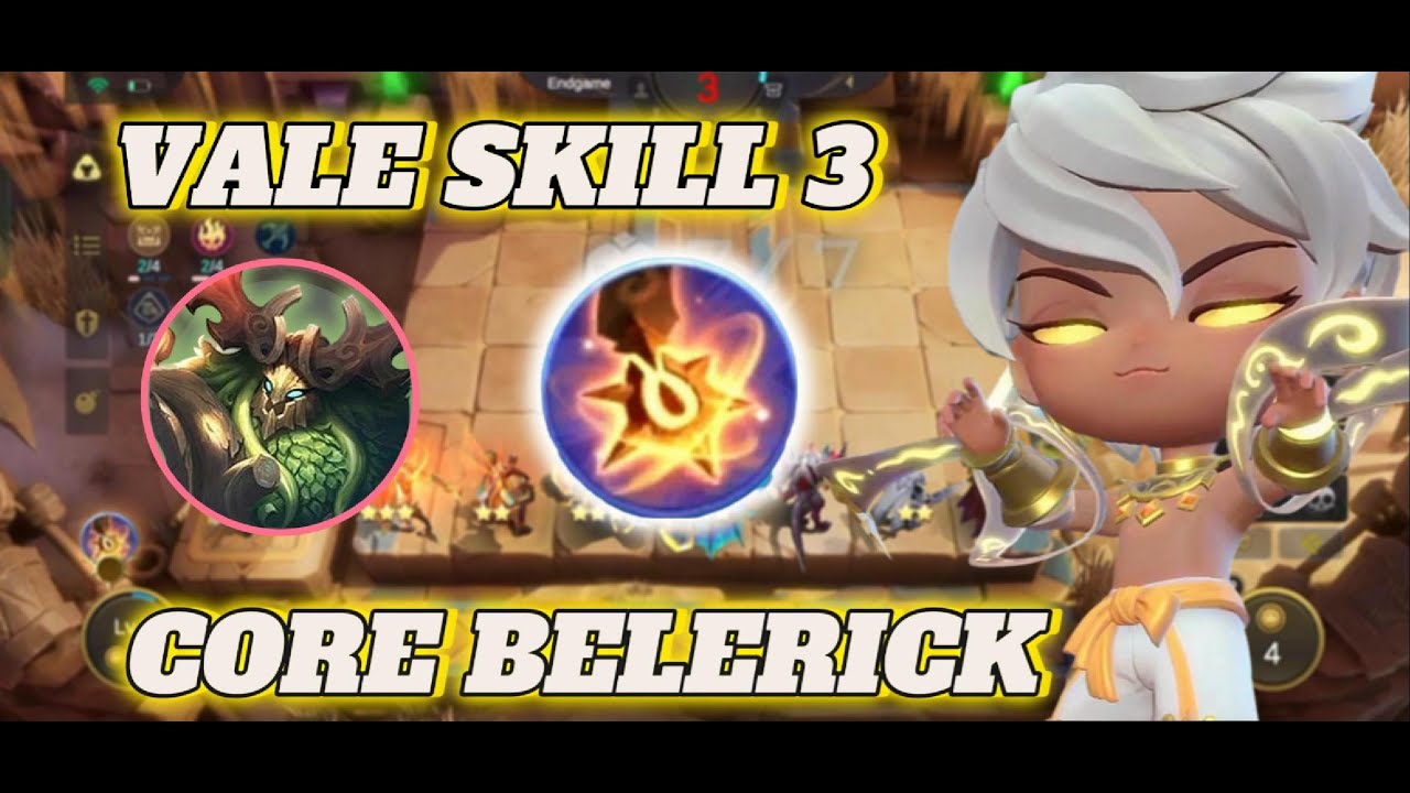 VALE SKILL 3 TITAN BELERICK | magic chess gameplay - YouTube