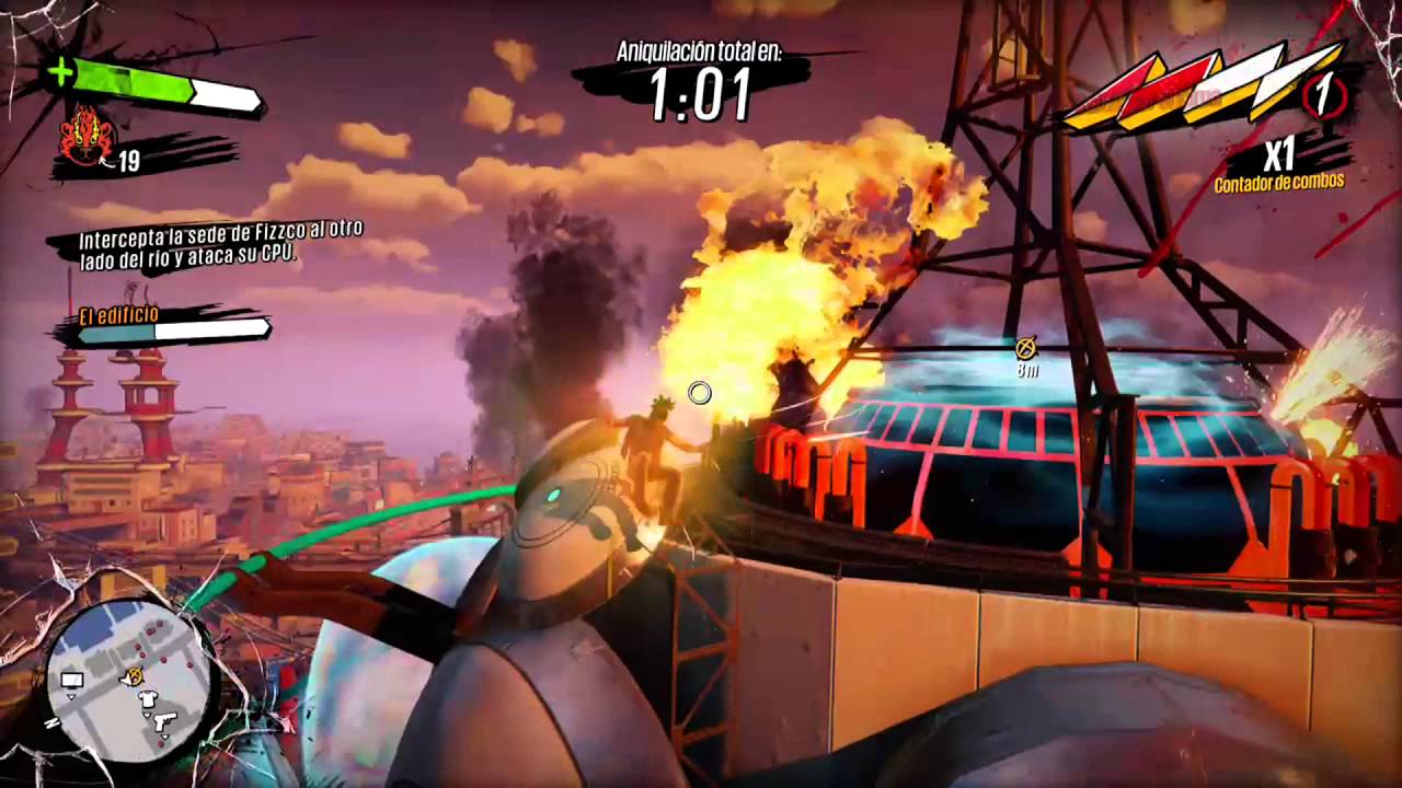 Sunset Overdrive | Gameplay Fizzco RIP - YouTube