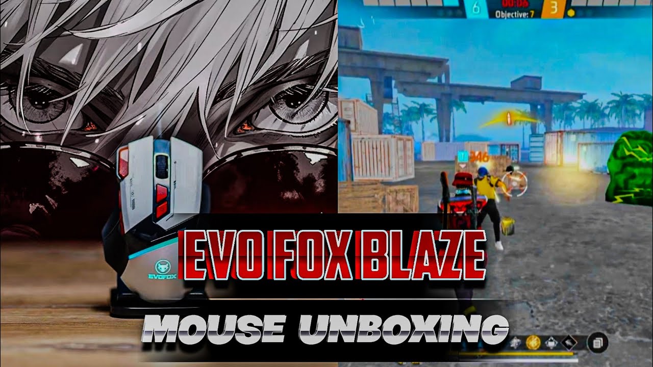 EVO FOX BLAZE MOUSE UNBOXING || THE ULTIMATE GAMING MOUSE 💀 | GG MOUSE ...