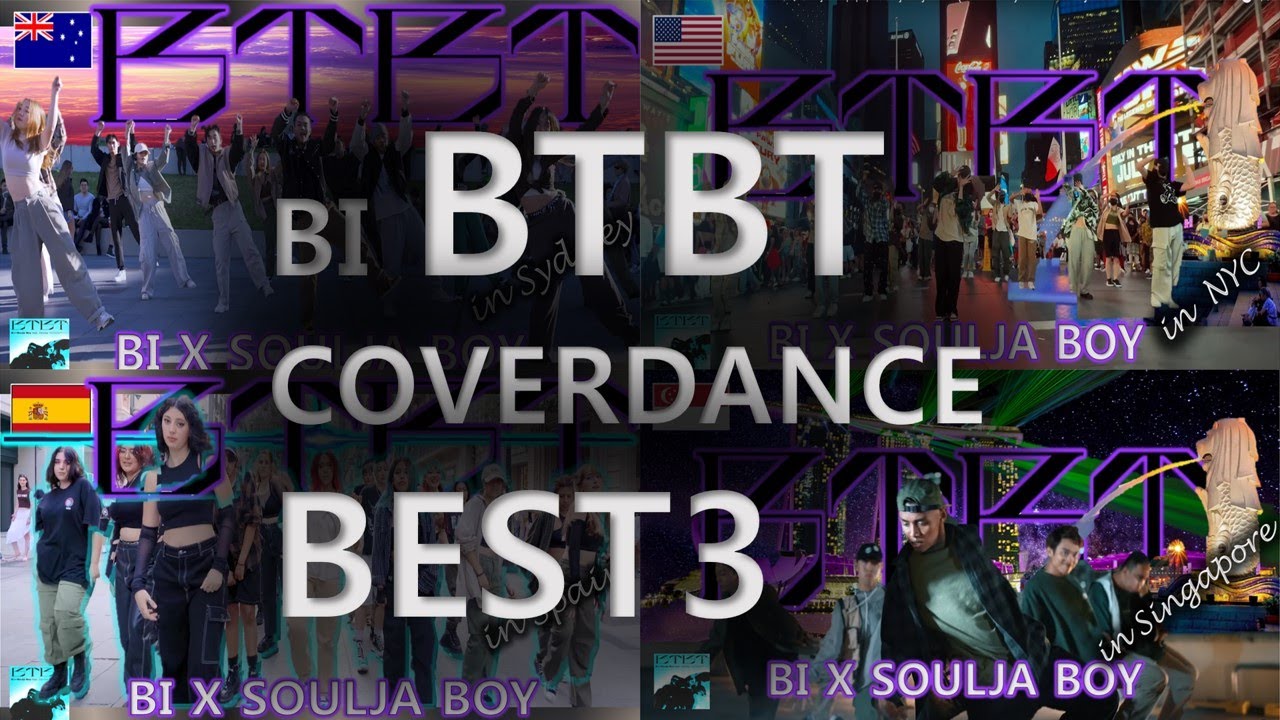 KPOP IN PUBLIC BI BTBT TOP3 COVERDANCES - YouTube