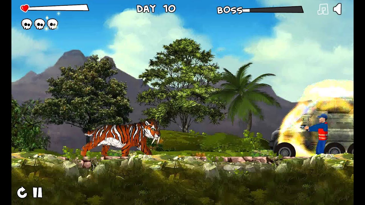 Smilodon Rampage -- Level 10 Walkthrough - YouTube