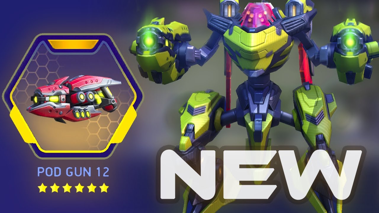 Last Hope? NEW Lacewing and Pod Gun 12 | Mech Arena - YouTube