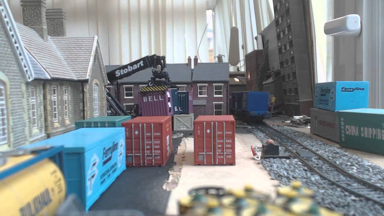 STOBART KONECRANES REACH CONTAINER STACKER IN CONTAINER DEPORT - YouTube