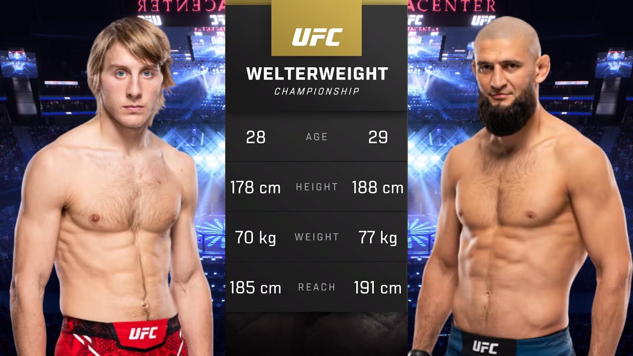 Paddy Pimblett vs Khamzat Chimaev Full Fight - UFC Fight Of The Night ...
