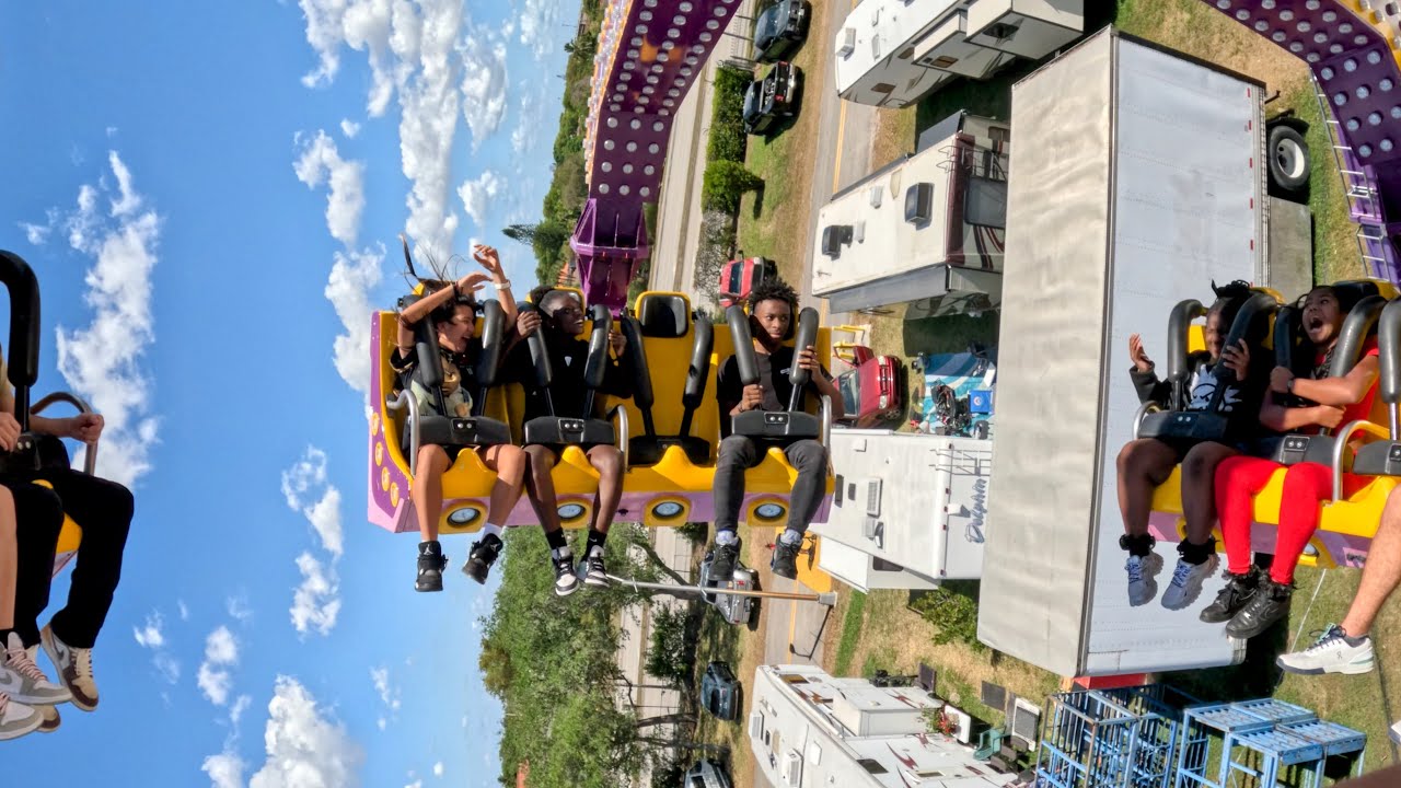 Sky Screamer Ride POV | Miami Dade Fair 2025 - YouTube