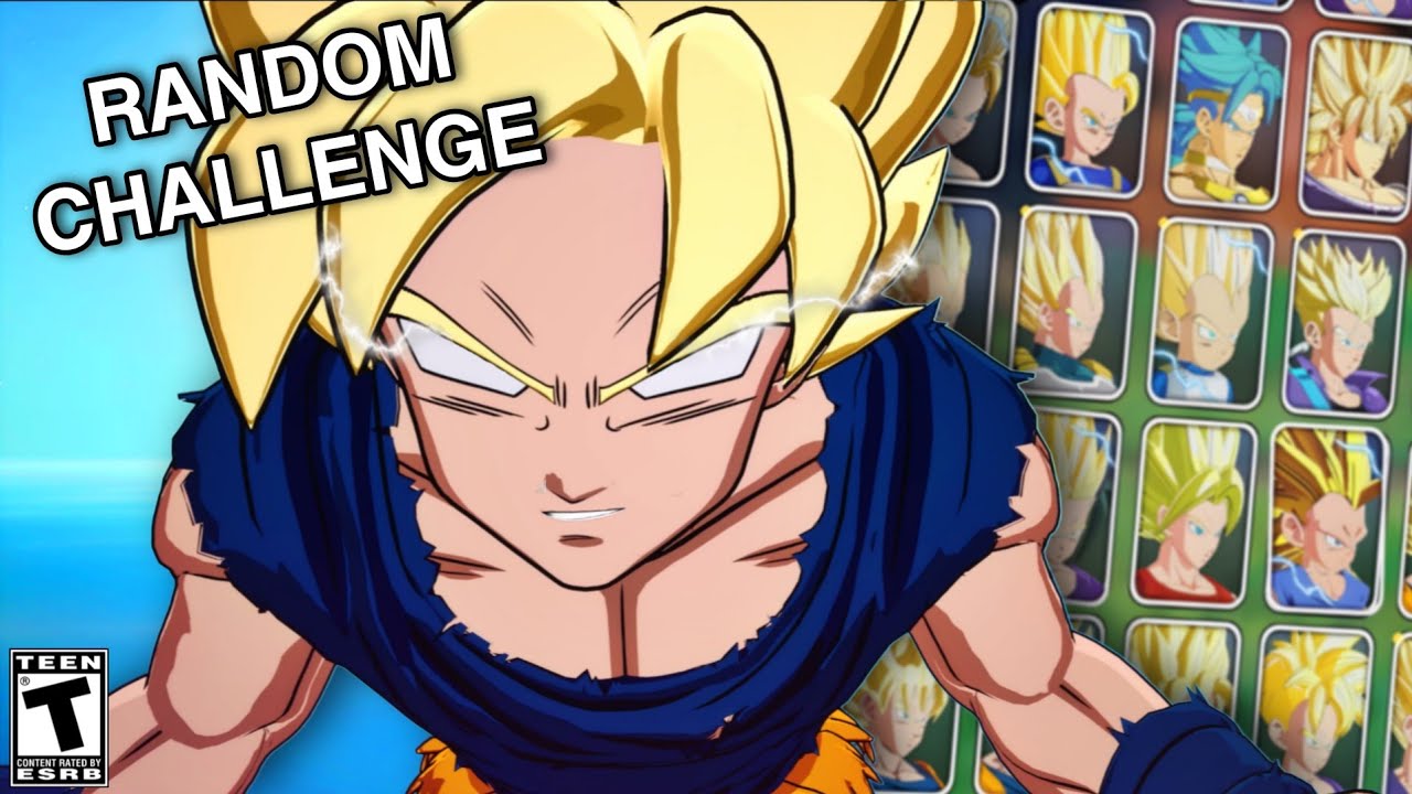 Ranked Singles Random Super Saiyan Challenge - YouTube