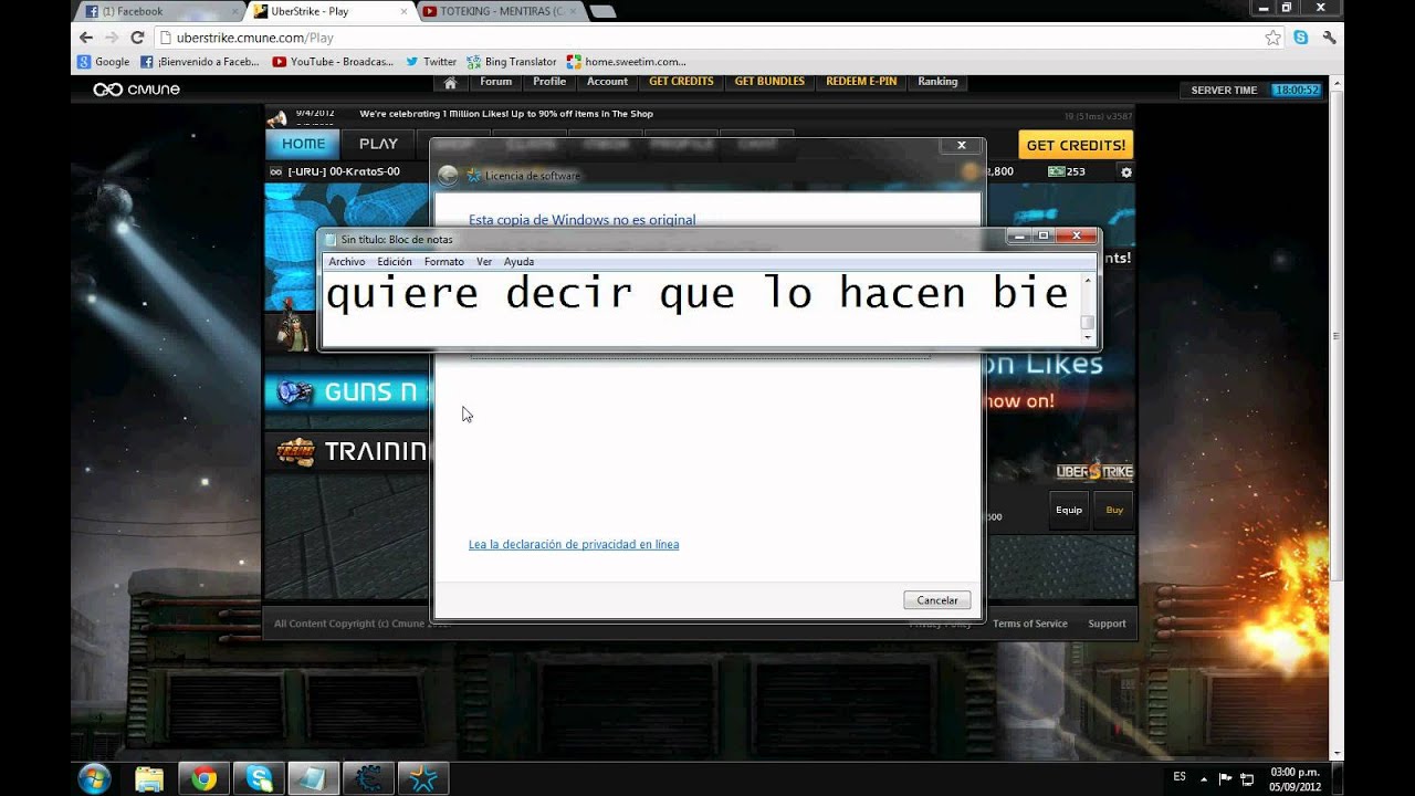 Hack para UberStrike - YouTube
