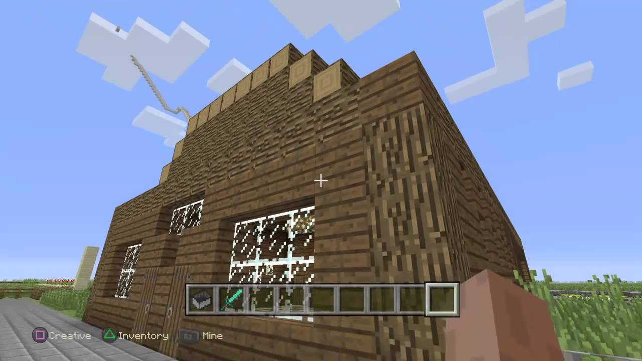 Minecraft Theme Park / Homework - YouTube